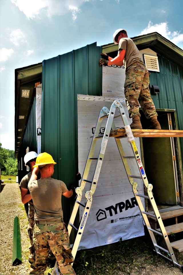 Photo Essay: Army Reserve engineer unit helps with big troop project at ...