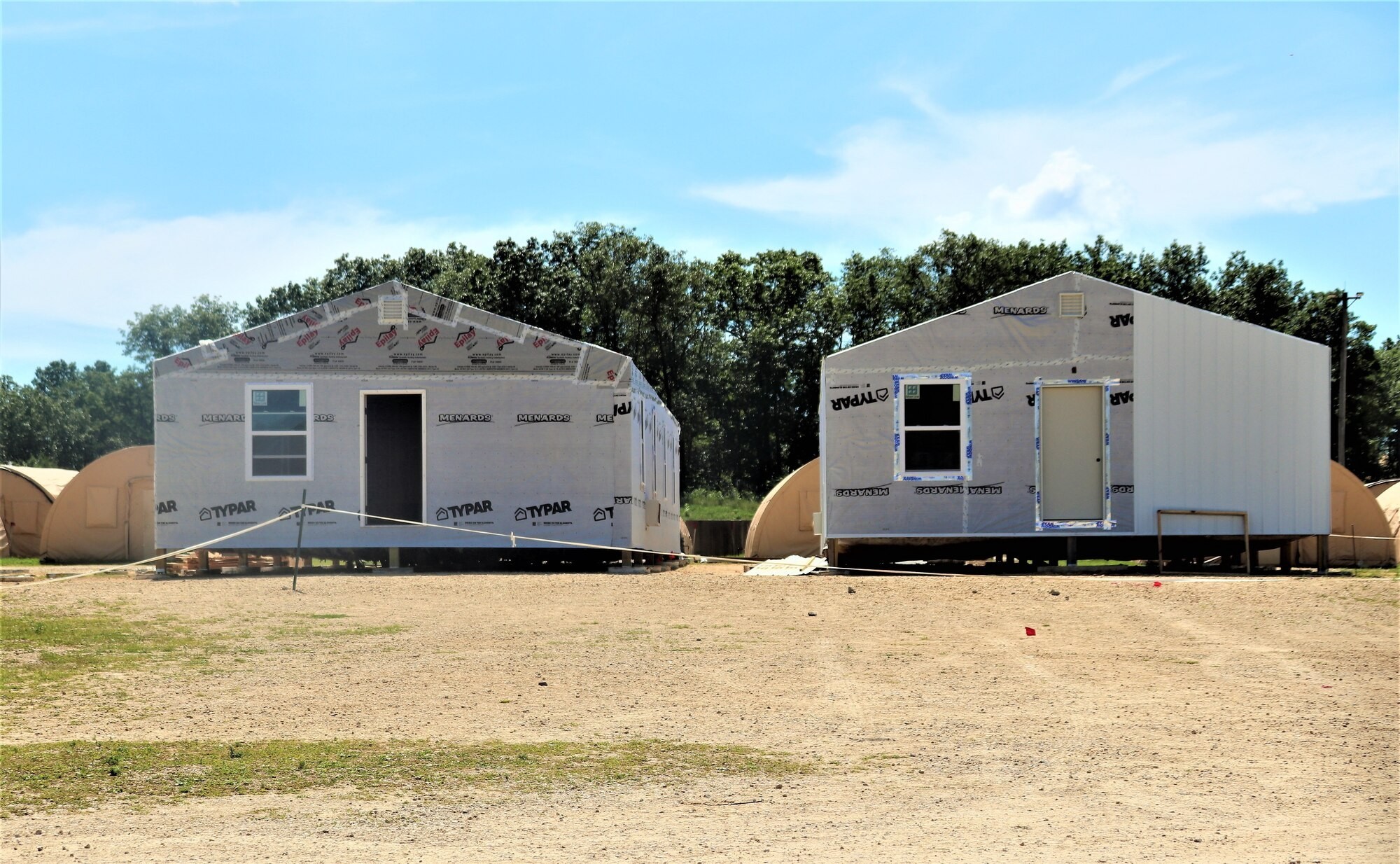 Photo Essay: Troop project for office buildings at Fort McCoy’s LSA ...