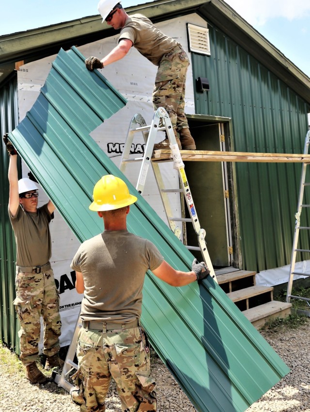 Photo Essay: Army Reserve engineer unit helps with big troop project at ...