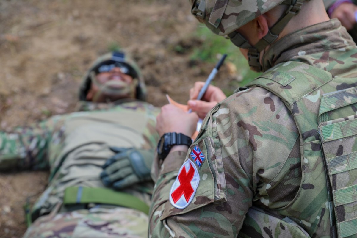 Medics Conduct Joint Multinational Ambulance Exchange Point Training ...