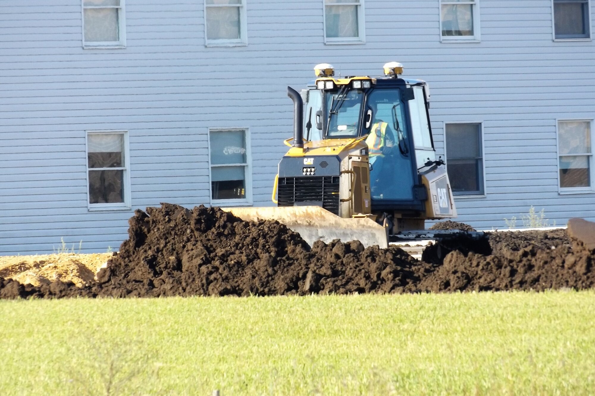 Photo Essay: Final exterior grading takes place at fiscal year 2020 ...