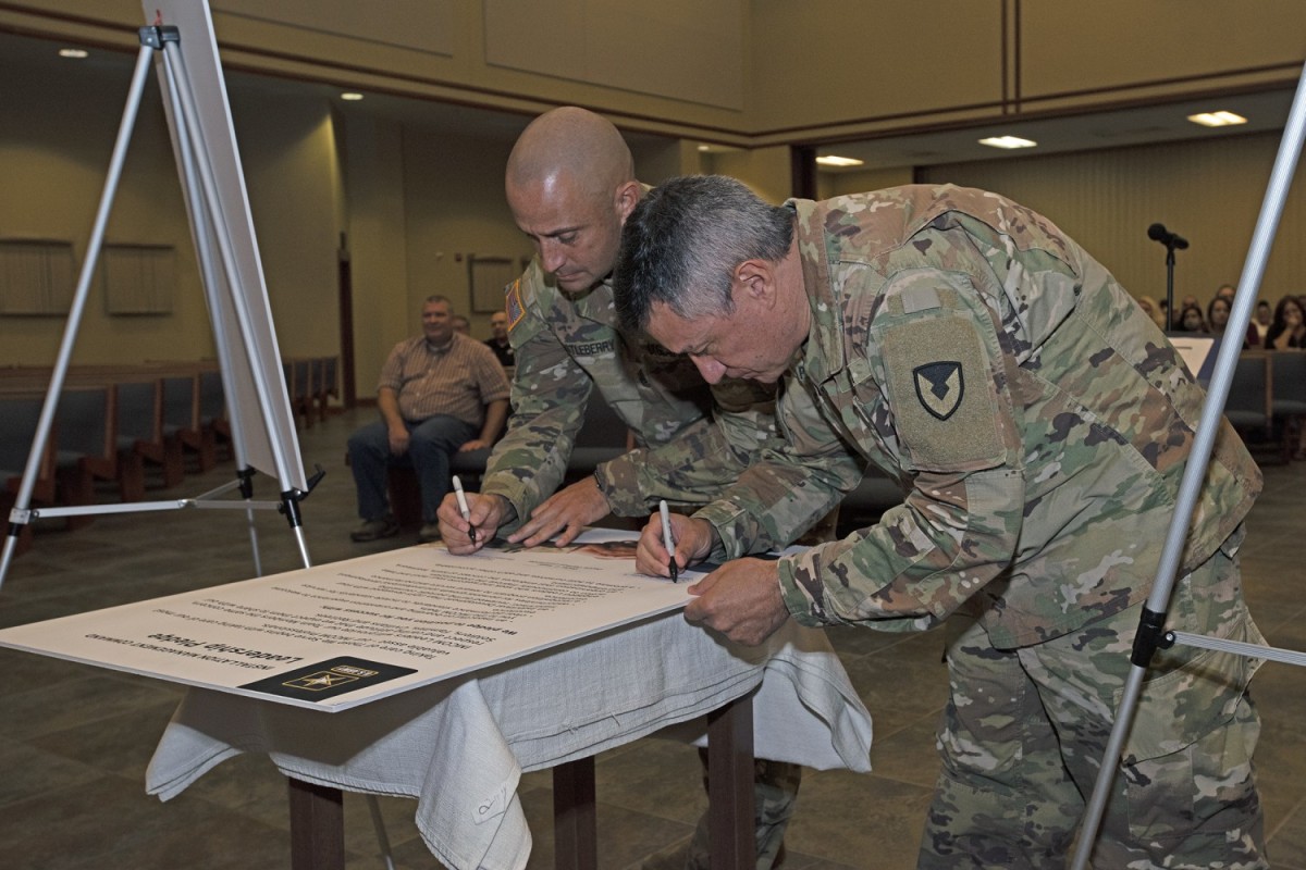 Garrison leaders host quarterly employee town hall | Article | The ...