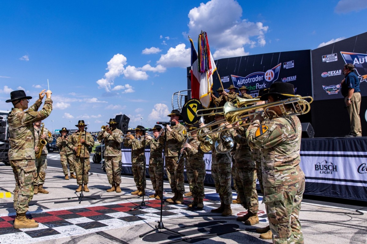 First Team Shares Cavalry Pride at Texas Motor Speedway | Article | The ...