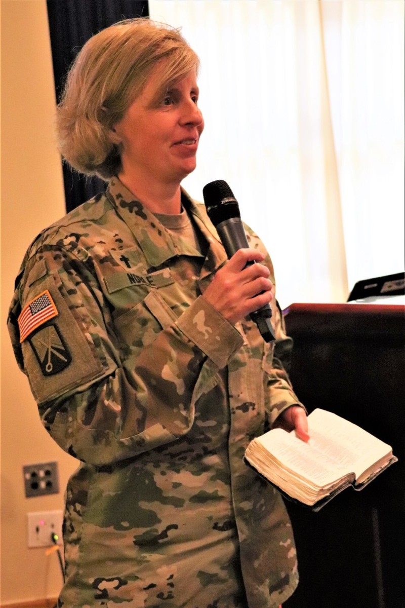Photo Essay: Fort McCoy Garrison Chaplain at installation observance of ...