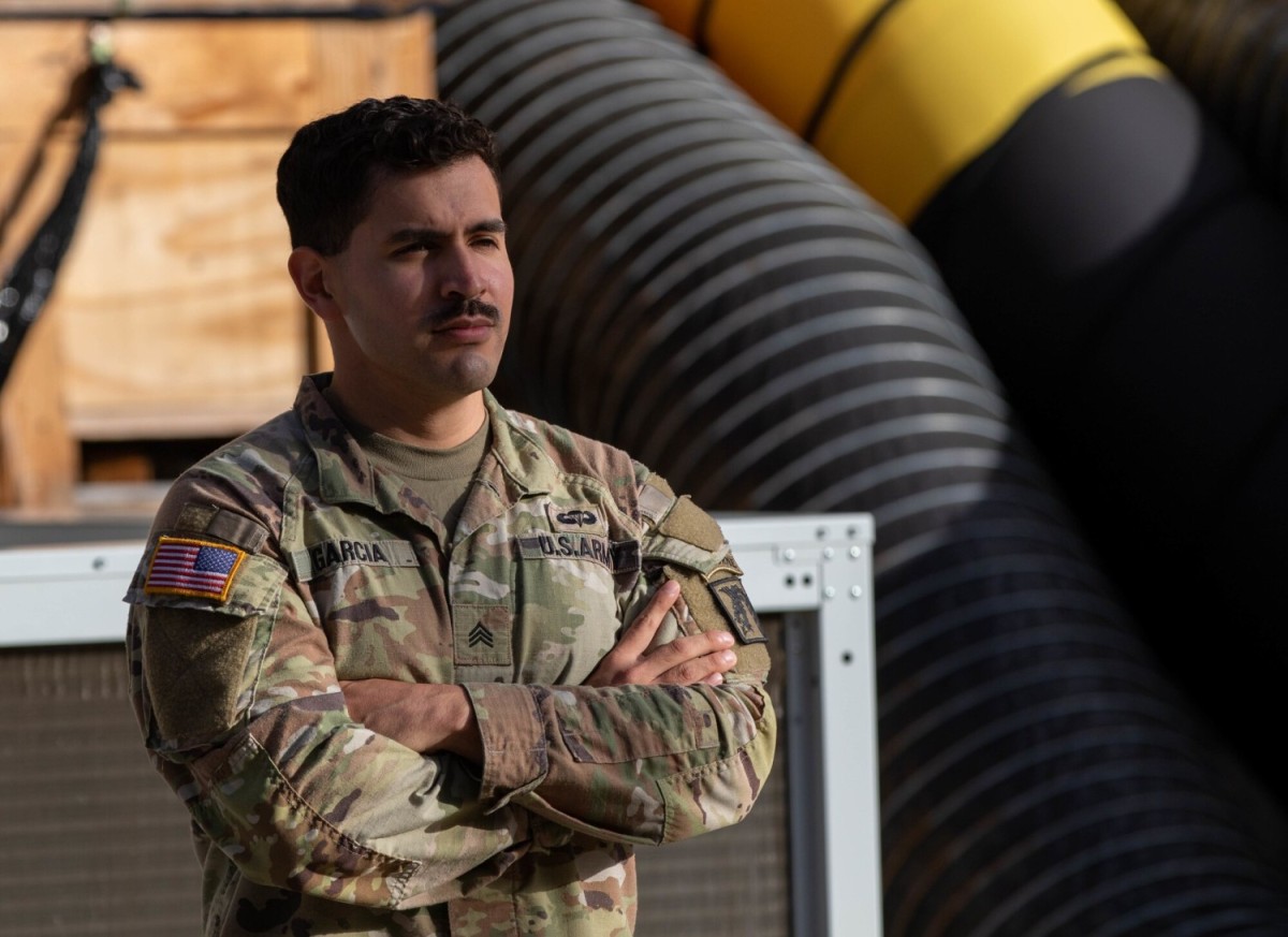 From one uniform to another, Former Marine now Soldier proud to serve ...