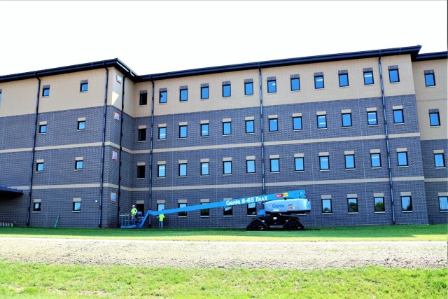 Fort McCoy’s FY 2020-funded barracks construction project now at 97 ...