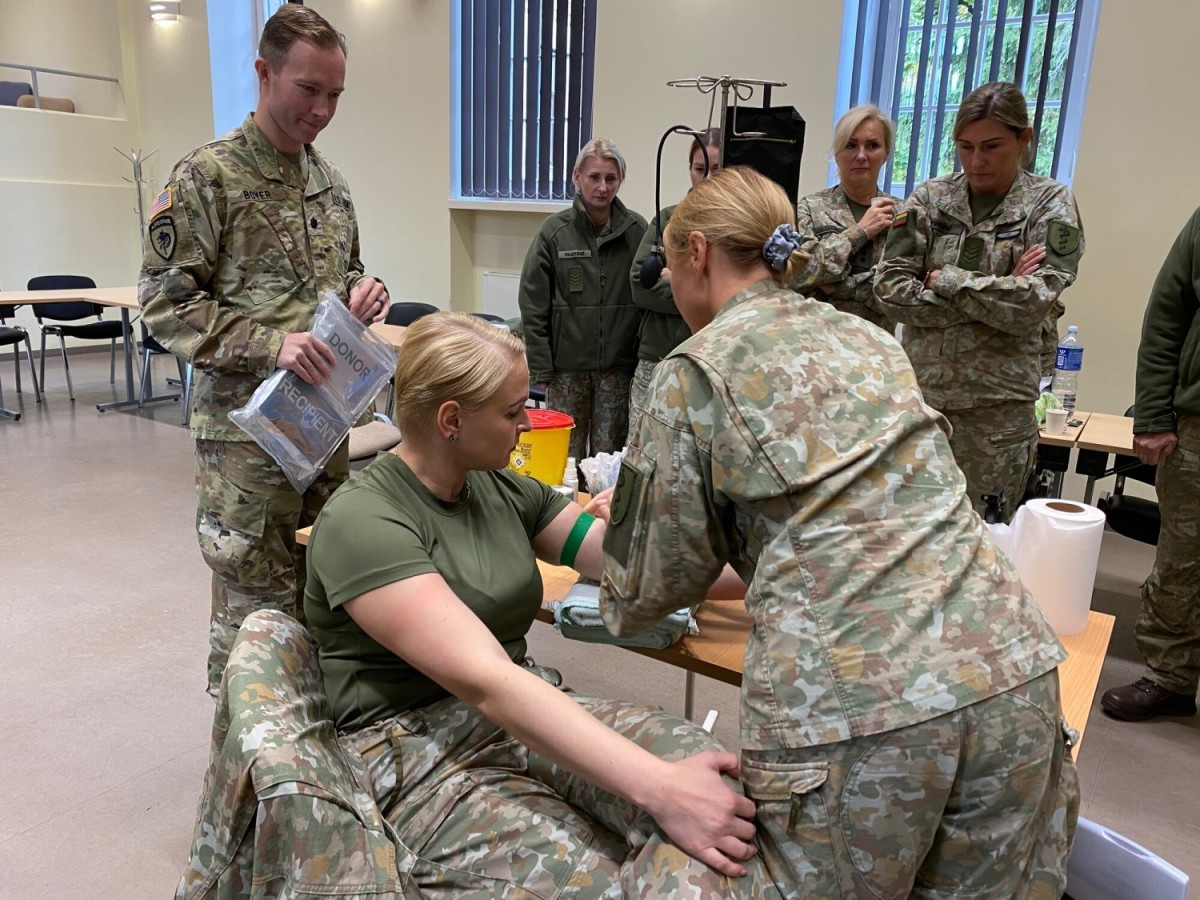 Lithuanian Military Medical Service welcomes US medical professionals ...