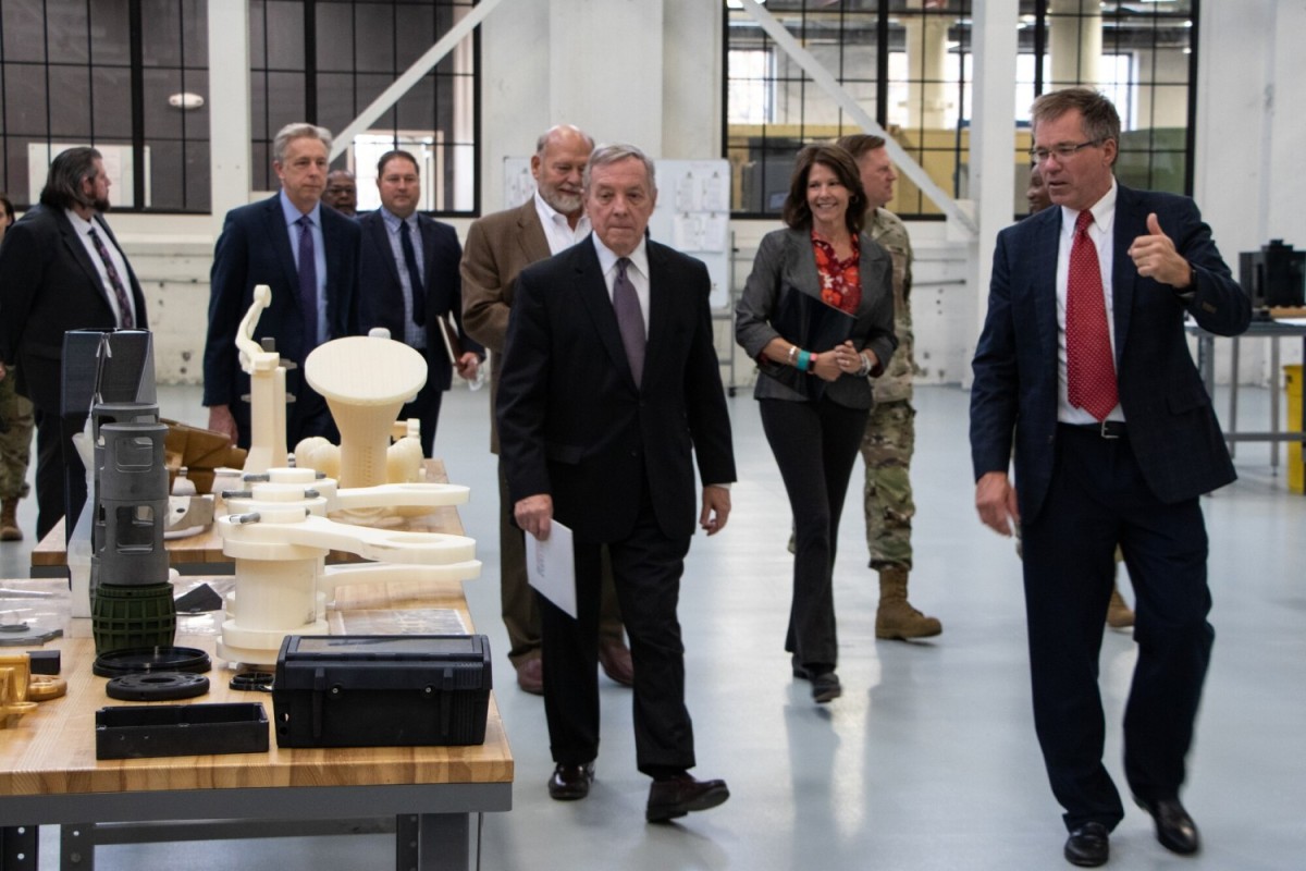 Commemoration event for largest 3D printer held at Rock Island Arsenal ...