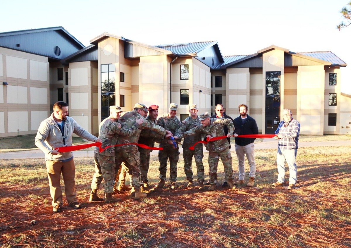 Ribbon cutting ushers in new barracks enhancing Soldiers quality of ...