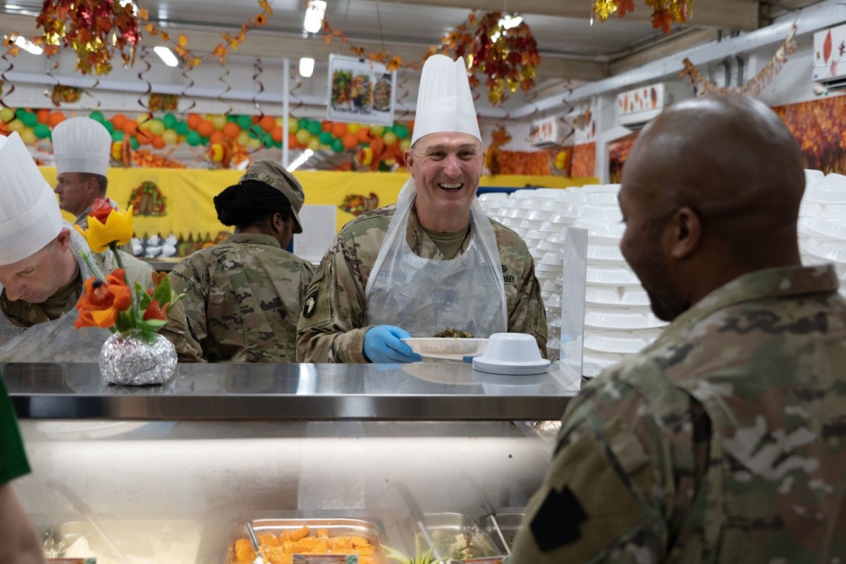 The 369th Sustainment Brigade Celebrates Thanksgiving | Article | The ...