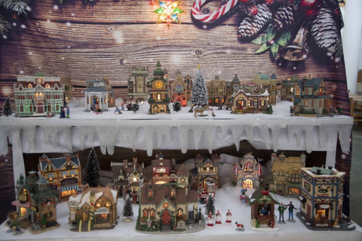 A Holiday Village in a Library | Article | The United States Army