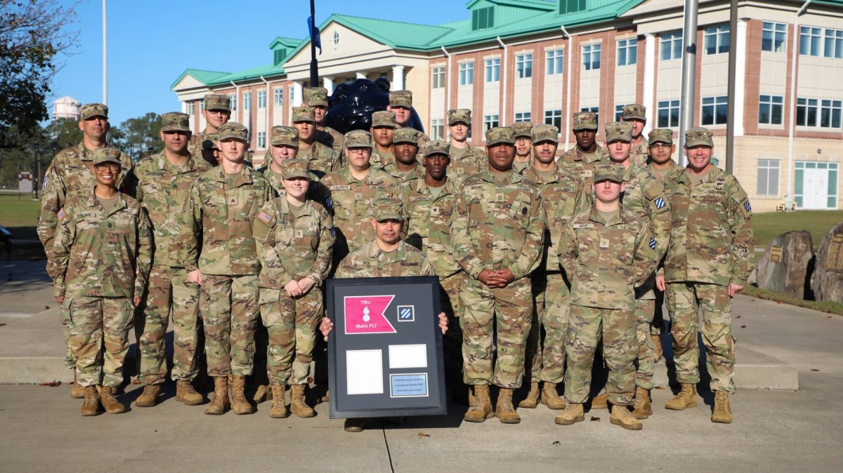 Third Sustainment Brigade activates new maintenance unit | Article ...