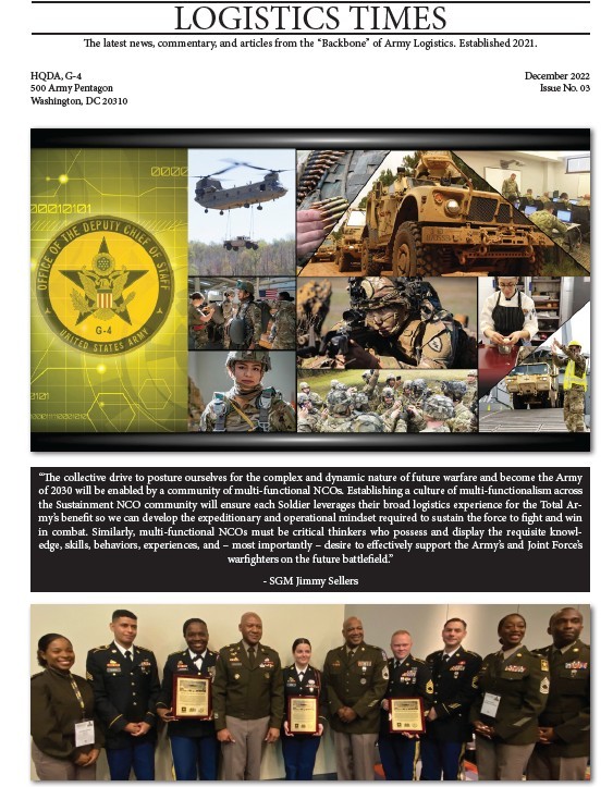 Logistics Times - December 2022 | Article | The United States Army