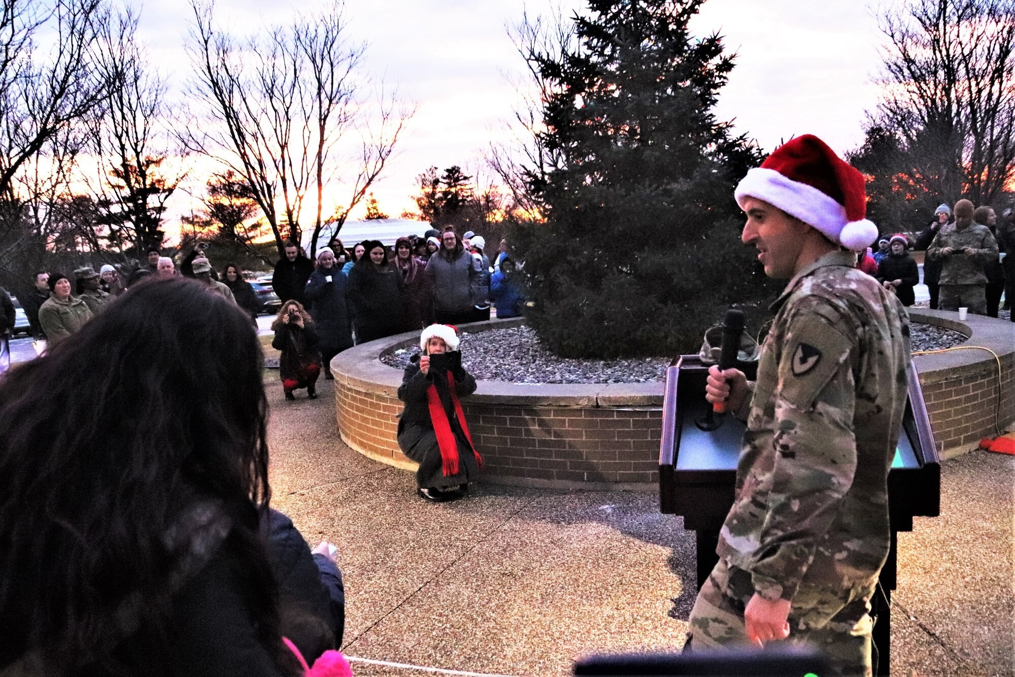 Dozens attend Fort McCoy’s 2022 Christmas Tree Lighting event to kick ...