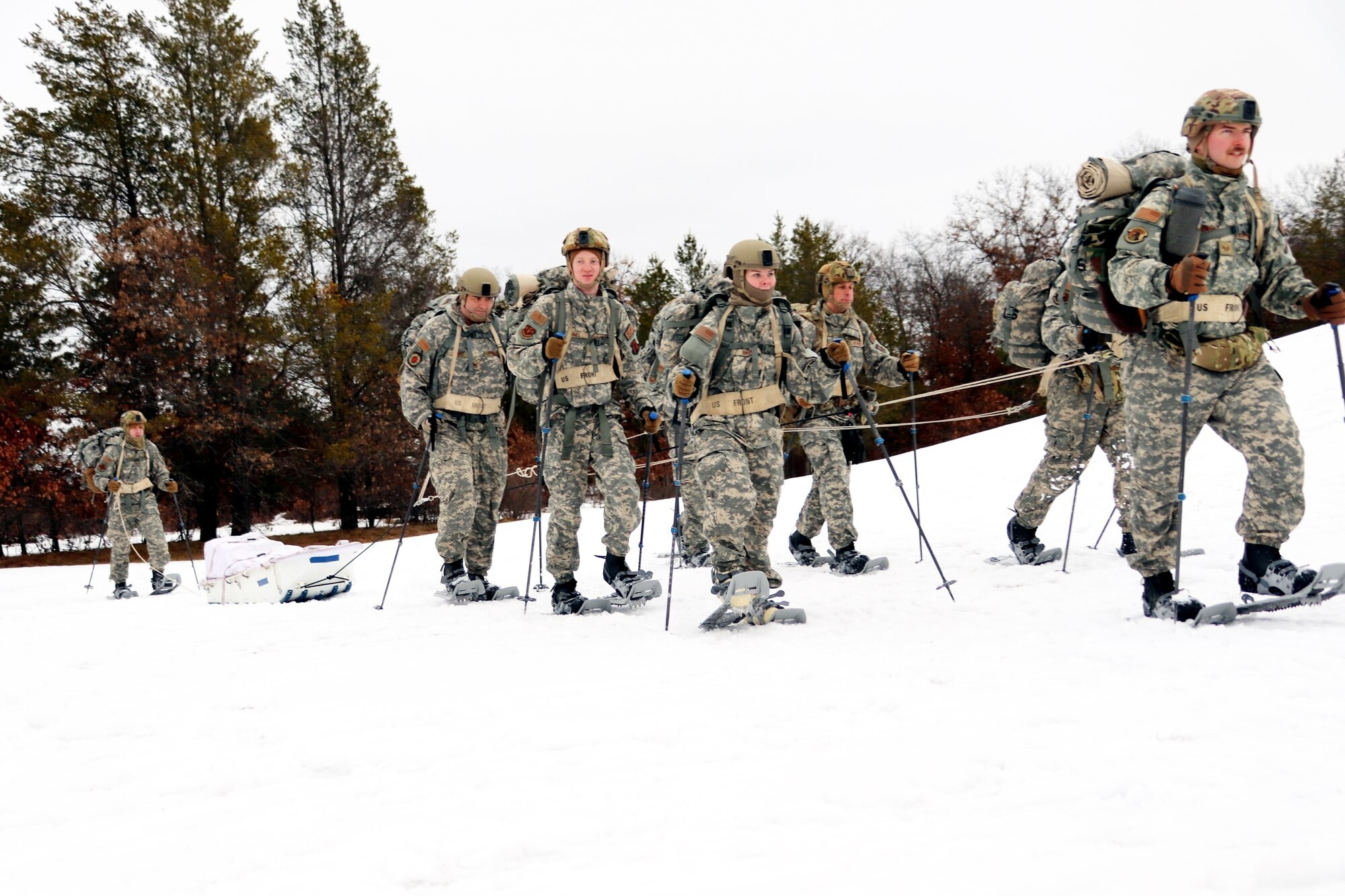 Photo Essay: Airmen train in cold-weather tactics, skills at Fort McCoy ...