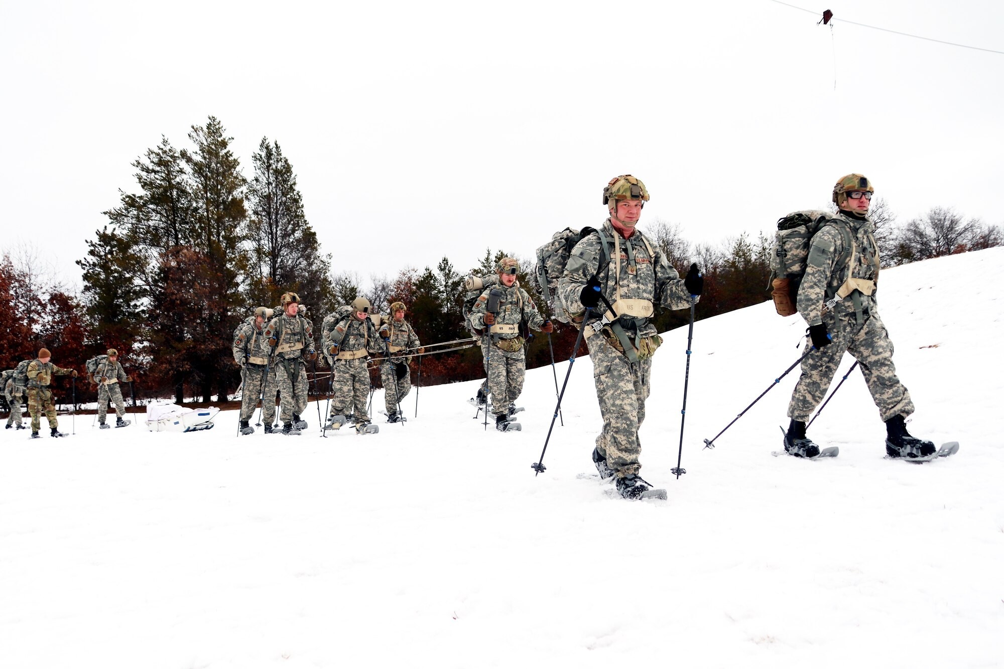 Photo Essay: Airmen train in cold-weather tactics, skills at Fort McCoy ...