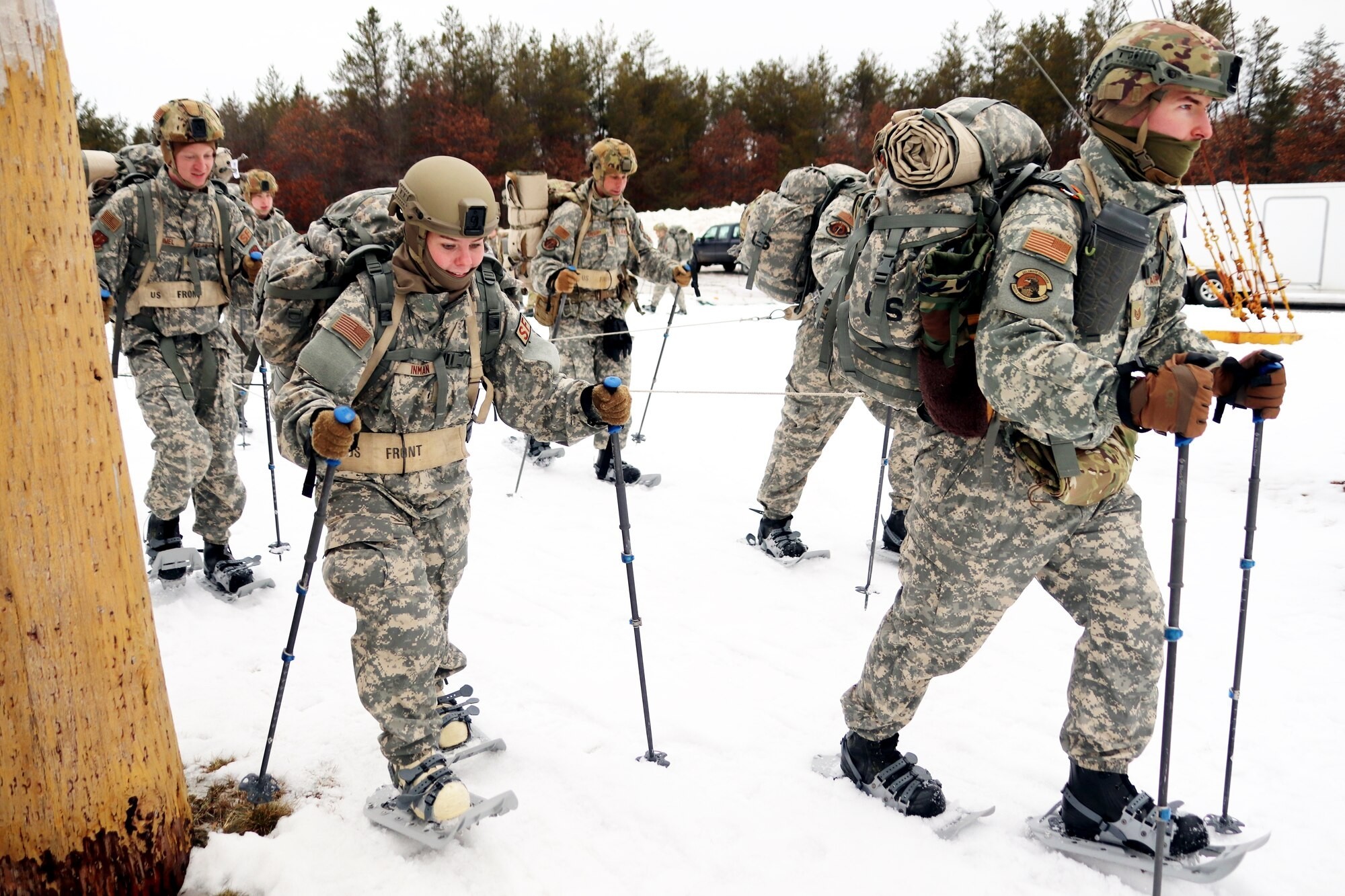 Photo Essay: Airmen train in cold-weather tactics, skills at Fort McCoy ...