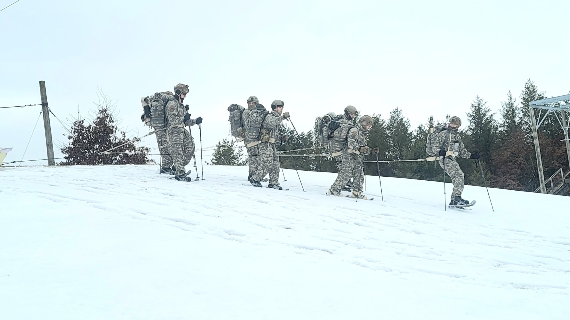 Photo Essay: Airmen train in cold-weather tactics, skills at Fort McCoy ...