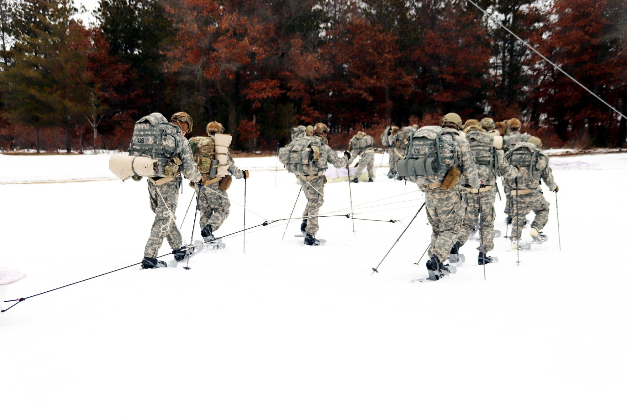 Photo Essay: Airmen train in cold-weather tactics, skills at Fort McCoy ...