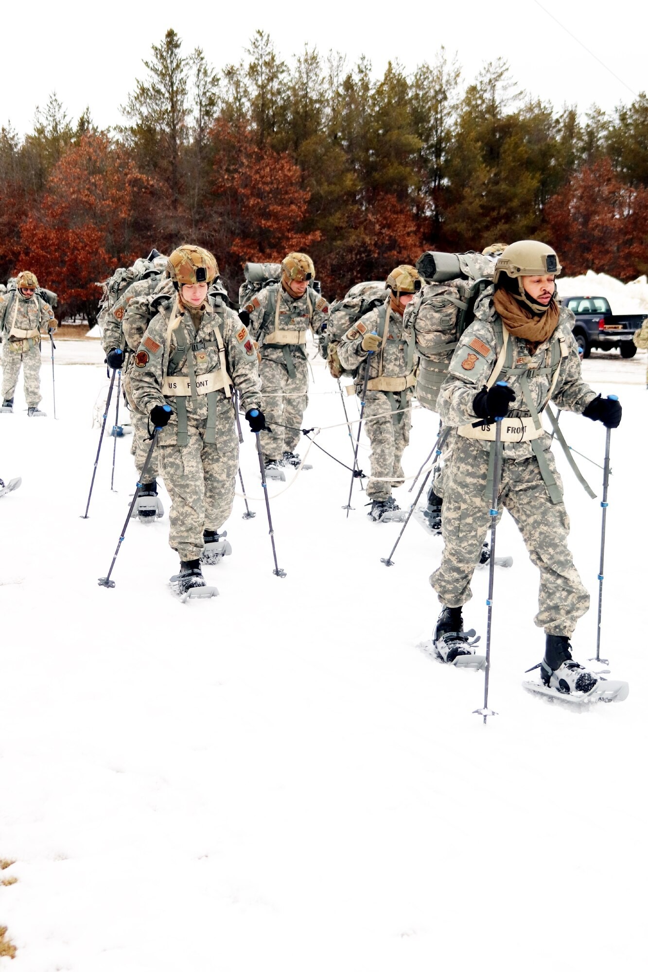 Photo Essay: Airmen train in cold-weather tactics, skills at Fort McCoy ...