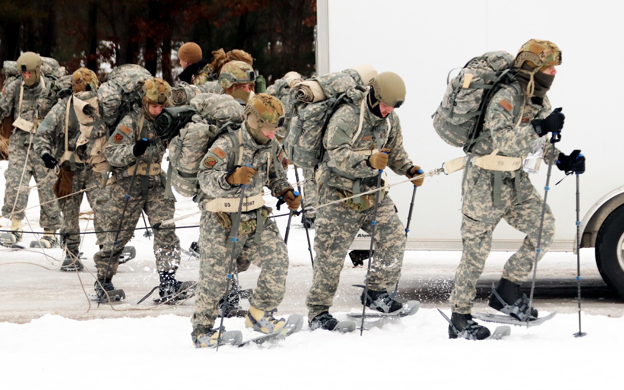 Photo Essay: Airmen train in cold-weather tactics, skills at Fort McCoy ...