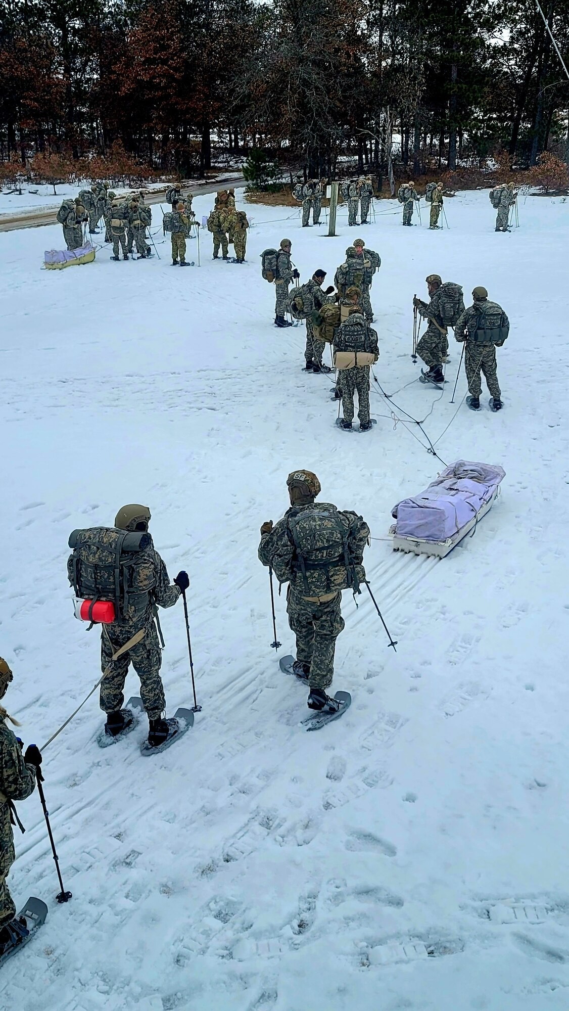 Photo Essay: Airmen train in cold-weather tactics, skills at Fort McCoy ...