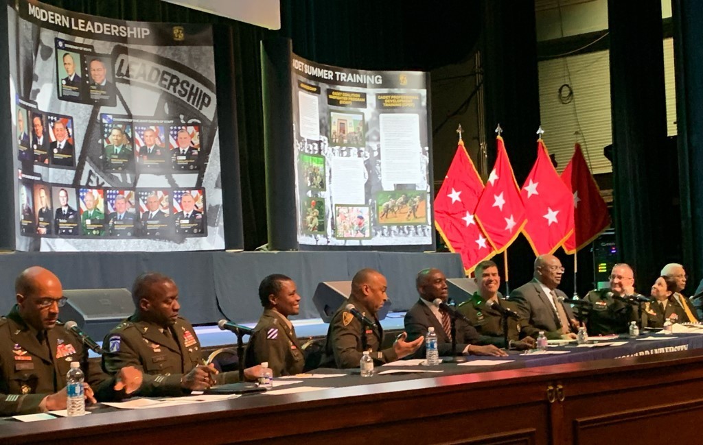 Army leaders share career opportunities with Howard University ROTC ...