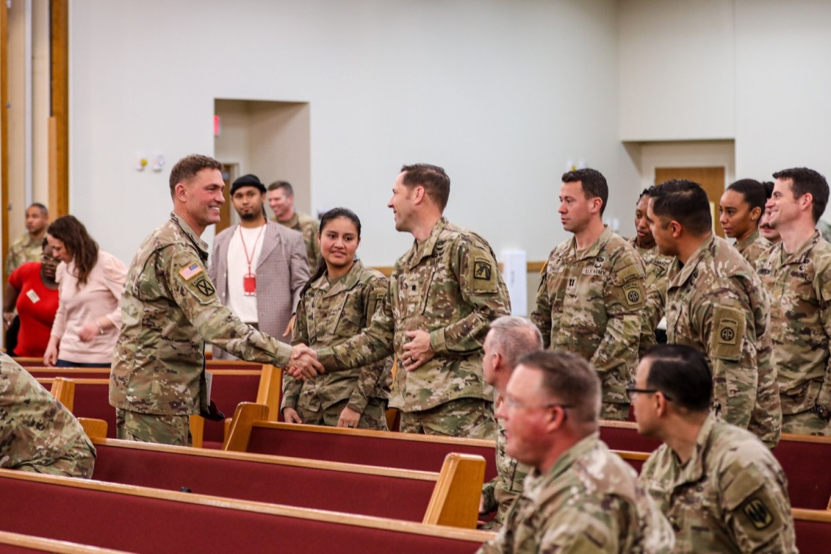 Soldiers, Local Leaders learn the values of forgiveness during seminar ...