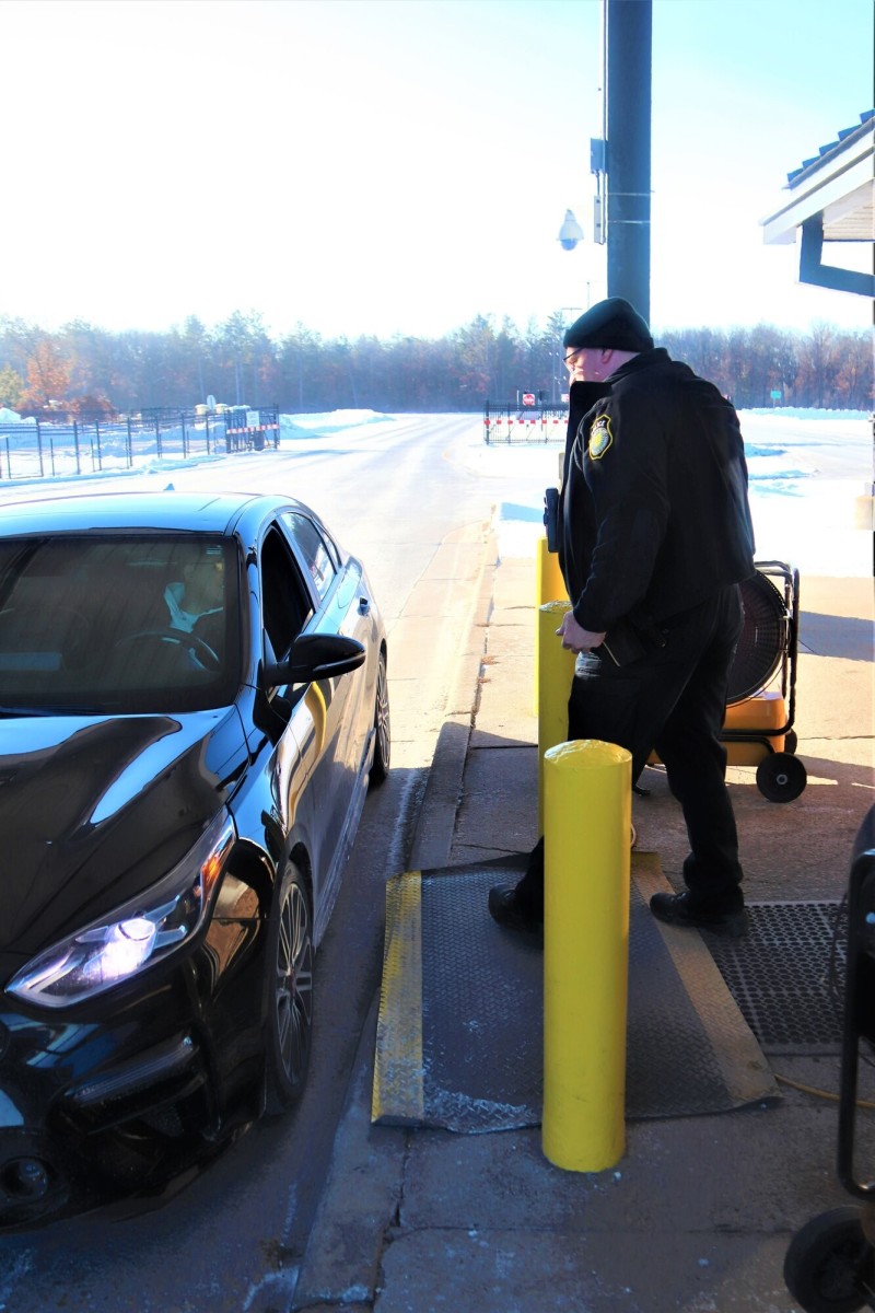Photo Essay: Cold temps won’t freeze Fort McCoy Police’s ability to ...