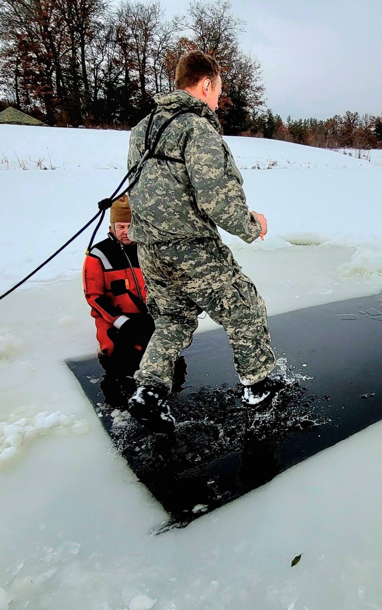Photo Essay: Airmen jump in for cold-water immersion training as part ...