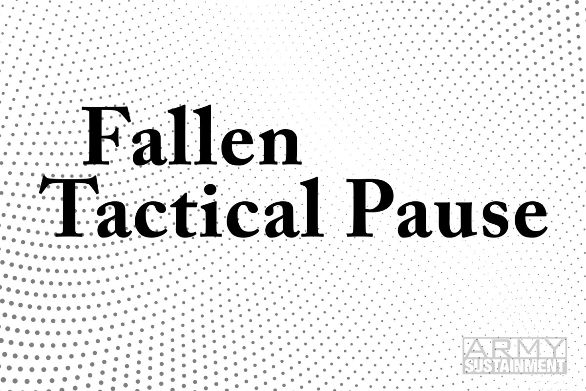 Fallen Tactical Pause: Honoring the Fallen During Multidomain ...