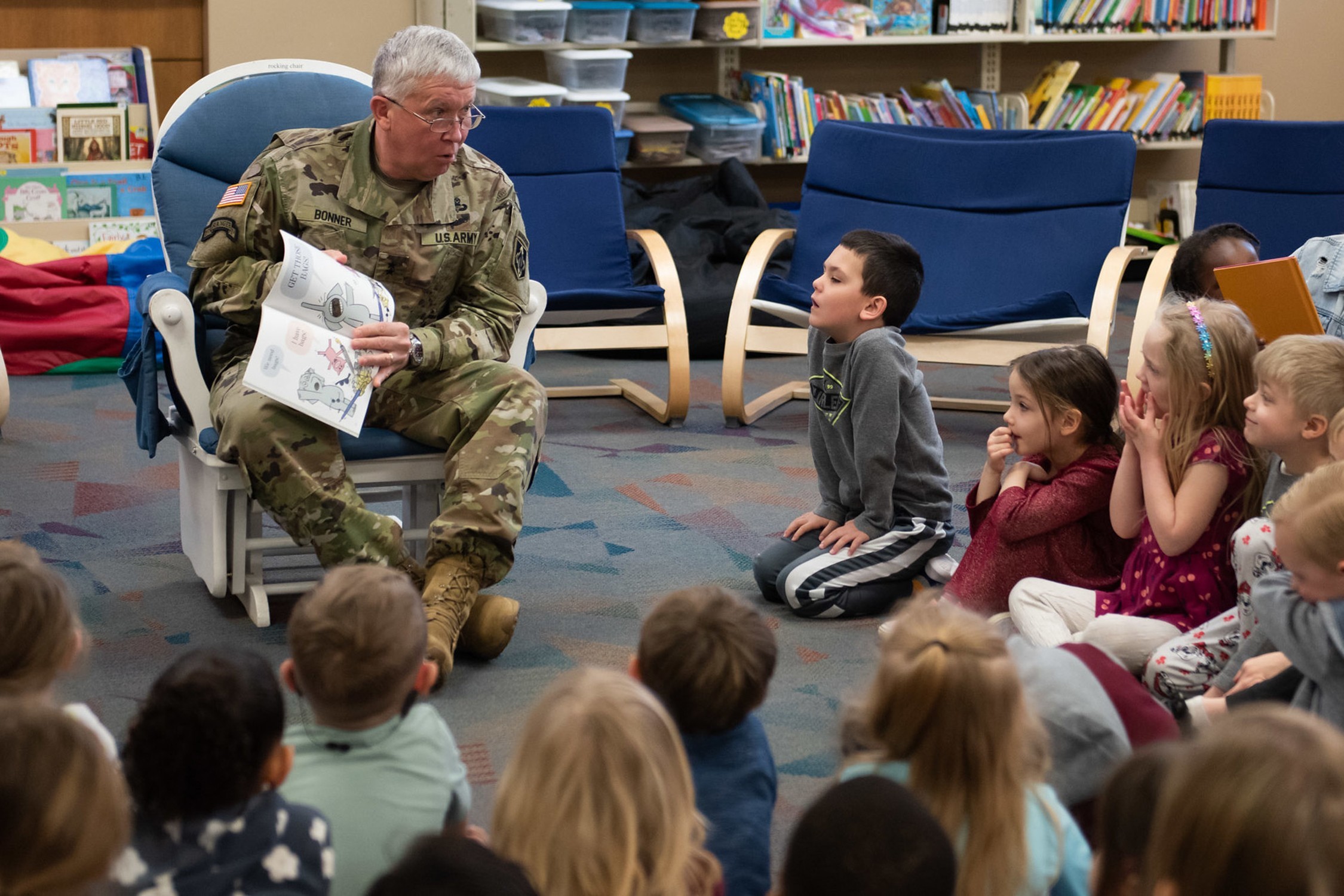 90 Soldiers share their passion for reading at area schools for Read ...