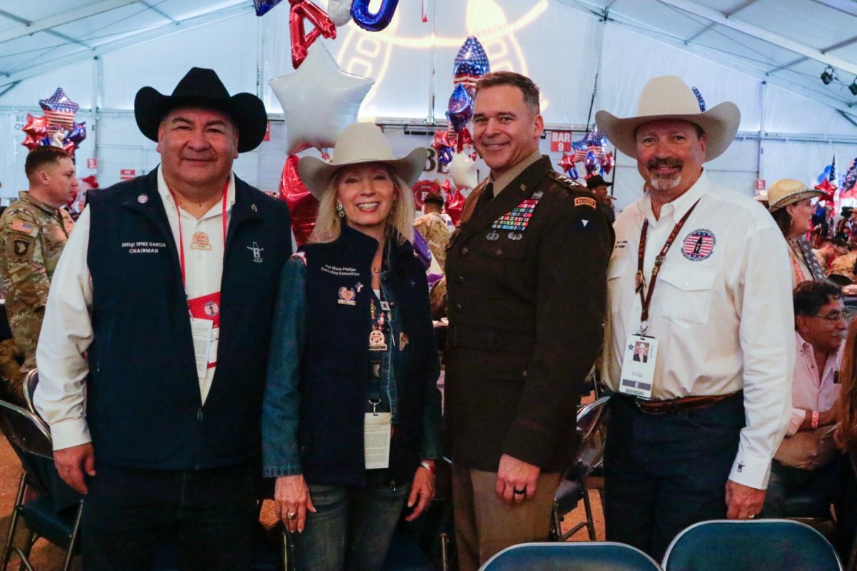 III Armored Corps, Fort Hood troopers attend Houston Rodeo, honor ...