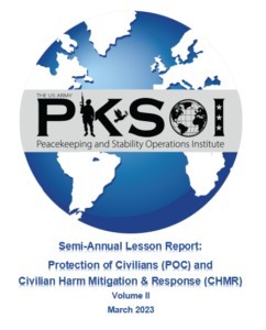Semi-Annual Lesson Report: Protection of Civilians (POC) and Civilian ...