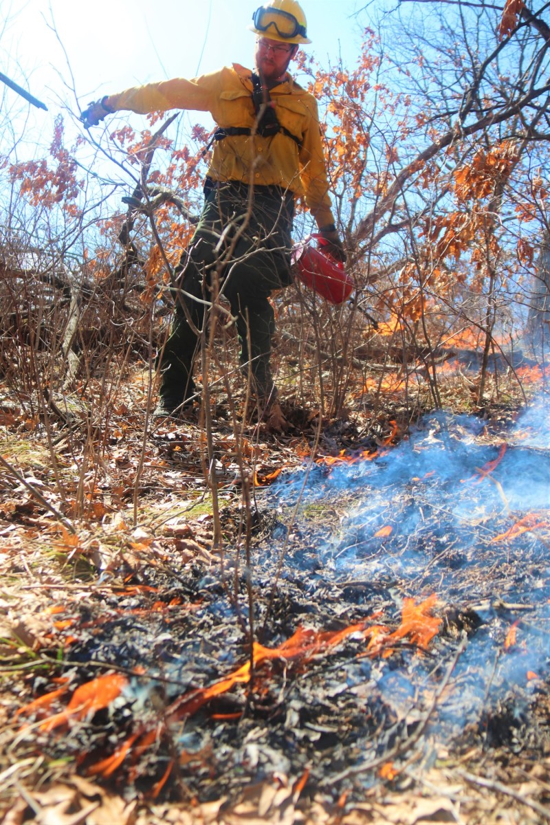 Photo Essay: Fort McCoy prescribed burn team manages remote prescribed ...