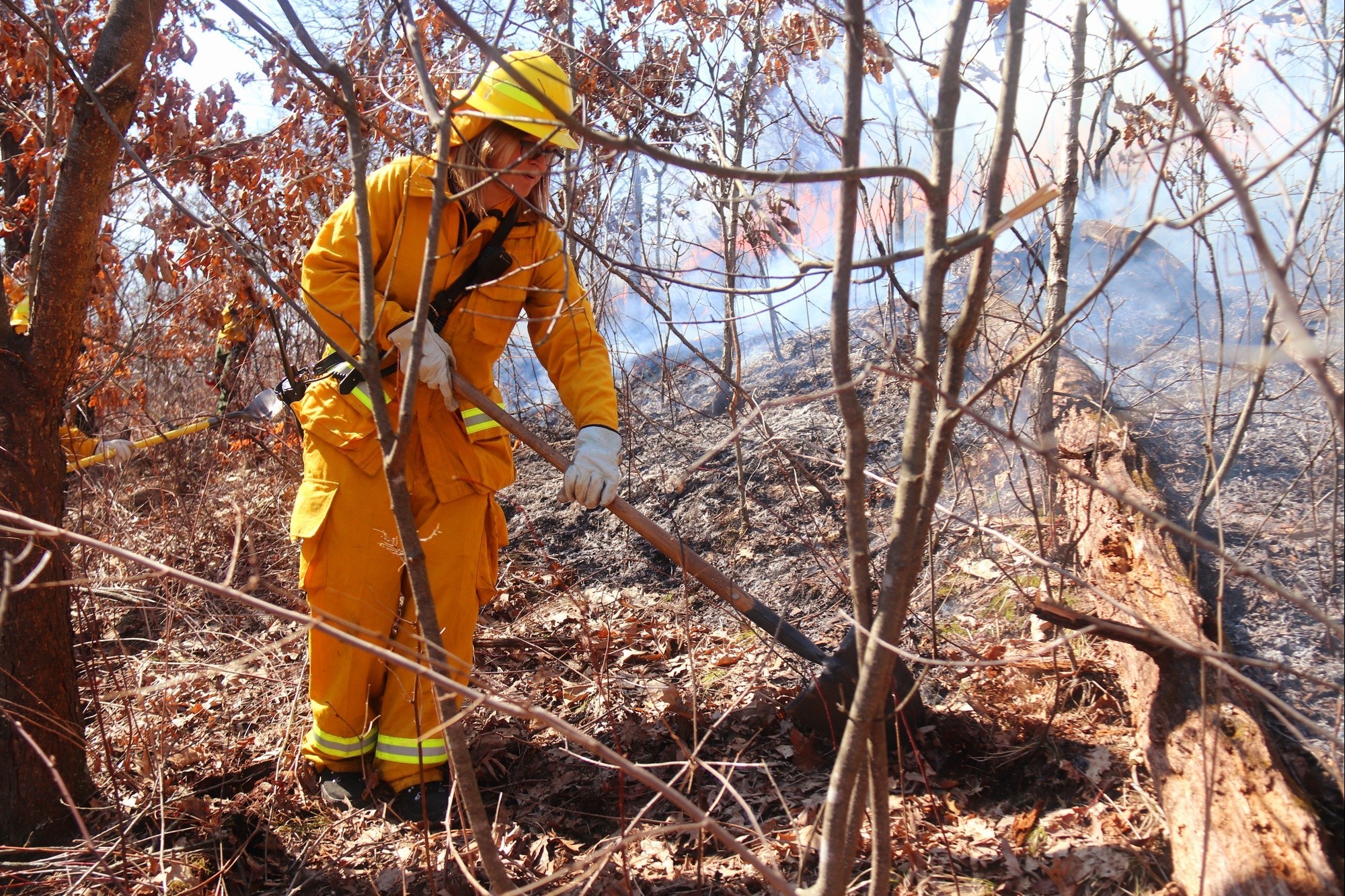 Photo Essay: Fort McCoy prescribed burn team manages remote prescribed ...