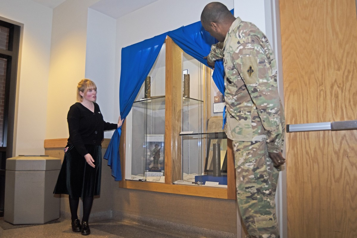 Waynesville student interns at Fort Leonard Wood museum, builds exhibit ...