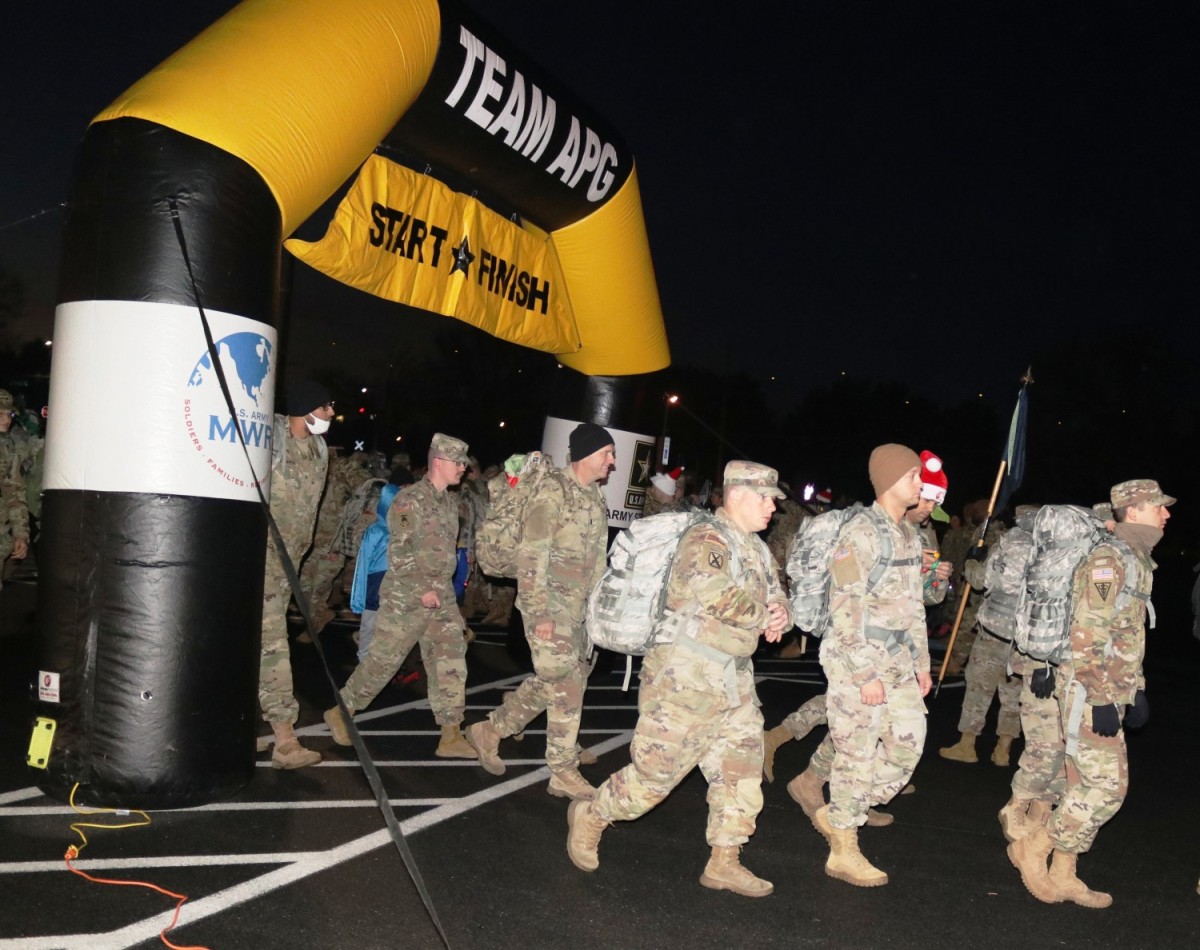 APG SAMC hosts toy drive ruck march | Article | The United States Army