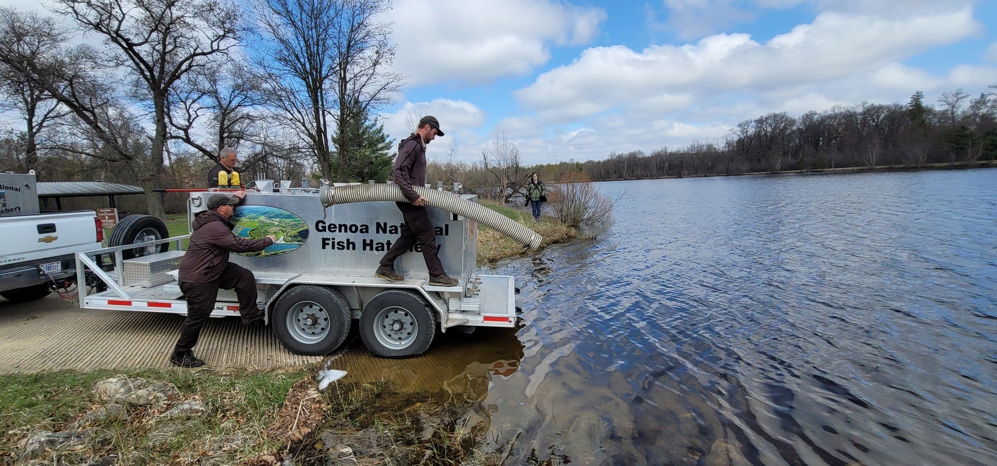 Photo Story: Annual fish stocking at Fort McCoy helps maintain fish ...