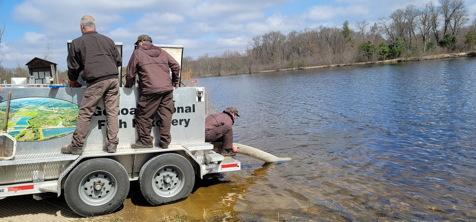 Photo Story: Annual fish stocking at Fort McCoy helps maintain fish ...