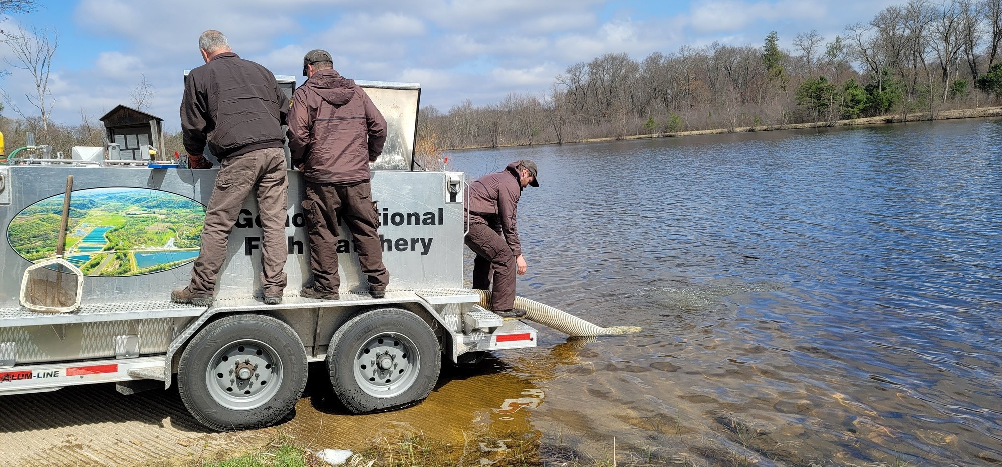 Photo Story: Annual fish stocking at Fort McCoy helps maintain fish ...
