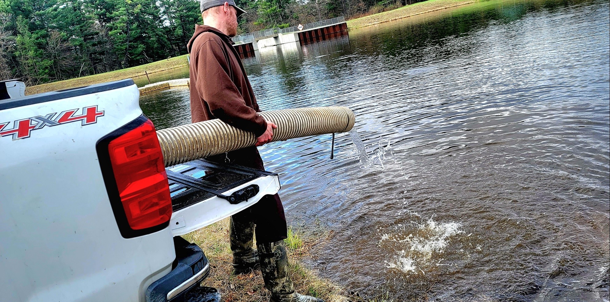 Photo Story: Annual fish stocking at Fort McCoy helps maintain fish ...