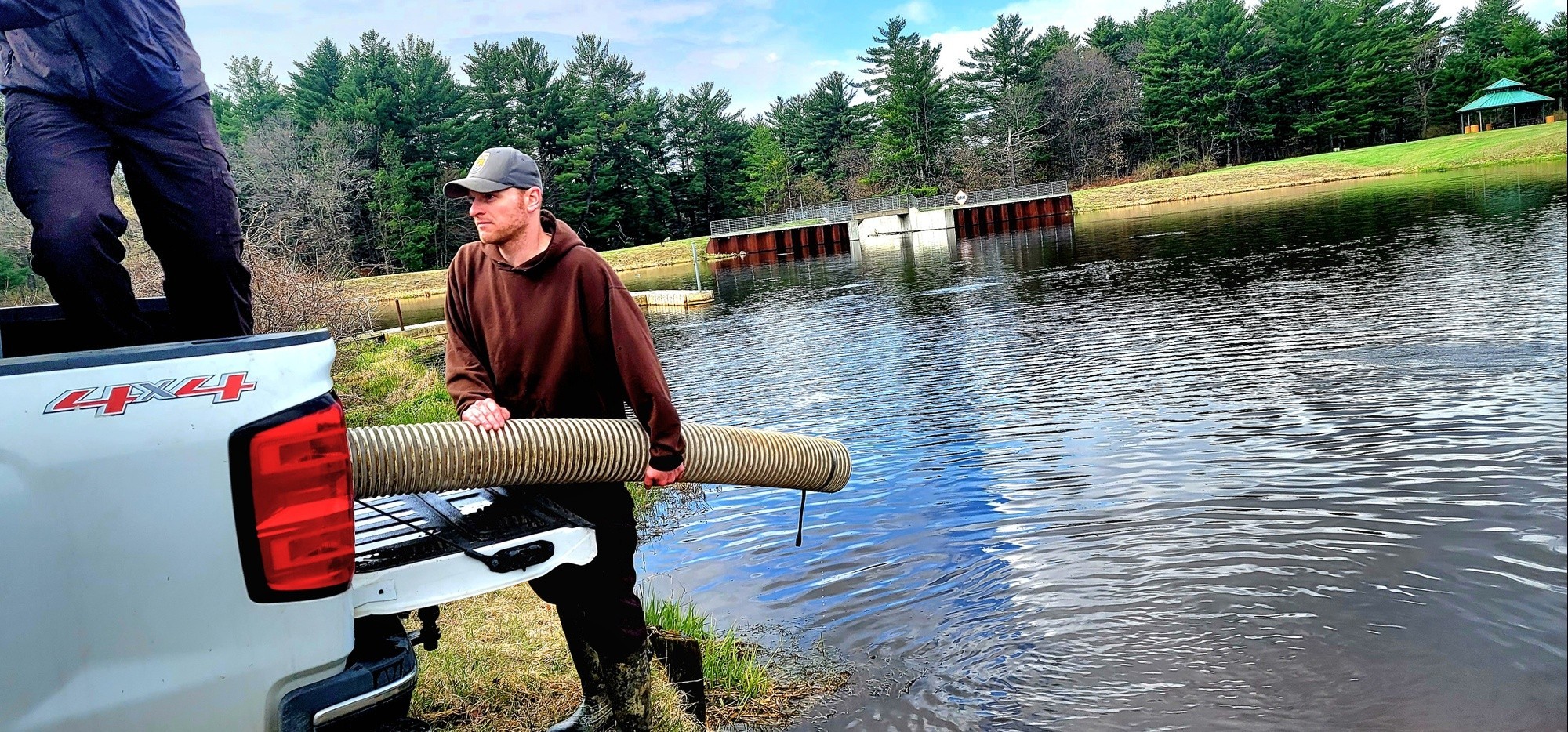 Photo Story: Annual fish stocking at Fort McCoy helps maintain fish ...