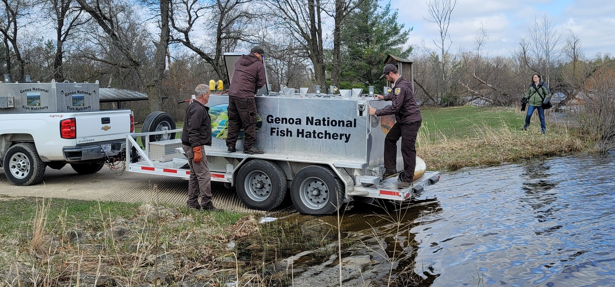 Photo Story: Annual fish stocking at Fort McCoy helps maintain fish ...