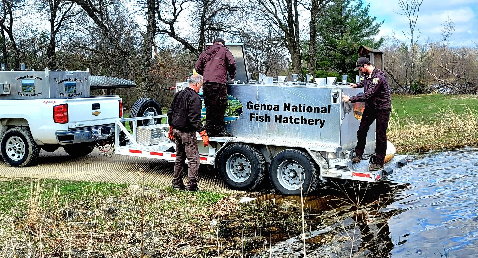 Photo Story: Annual fish stocking at Fort McCoy helps maintain fish ...