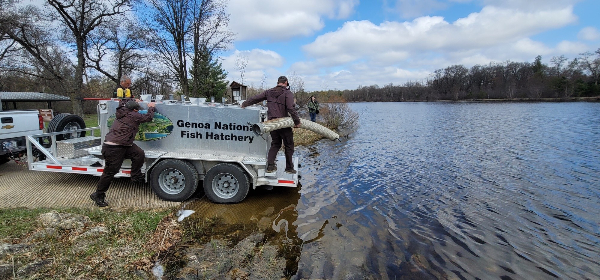 Photo Story: Annual fish stocking at Fort McCoy helps maintain fish ...