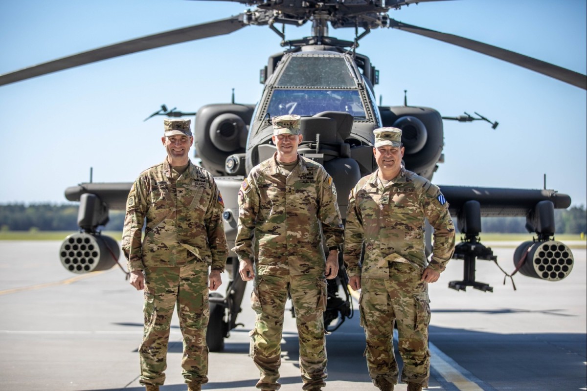 3rd Combat Aviation Brigade conducts Transfer of Authority Ceremony ...