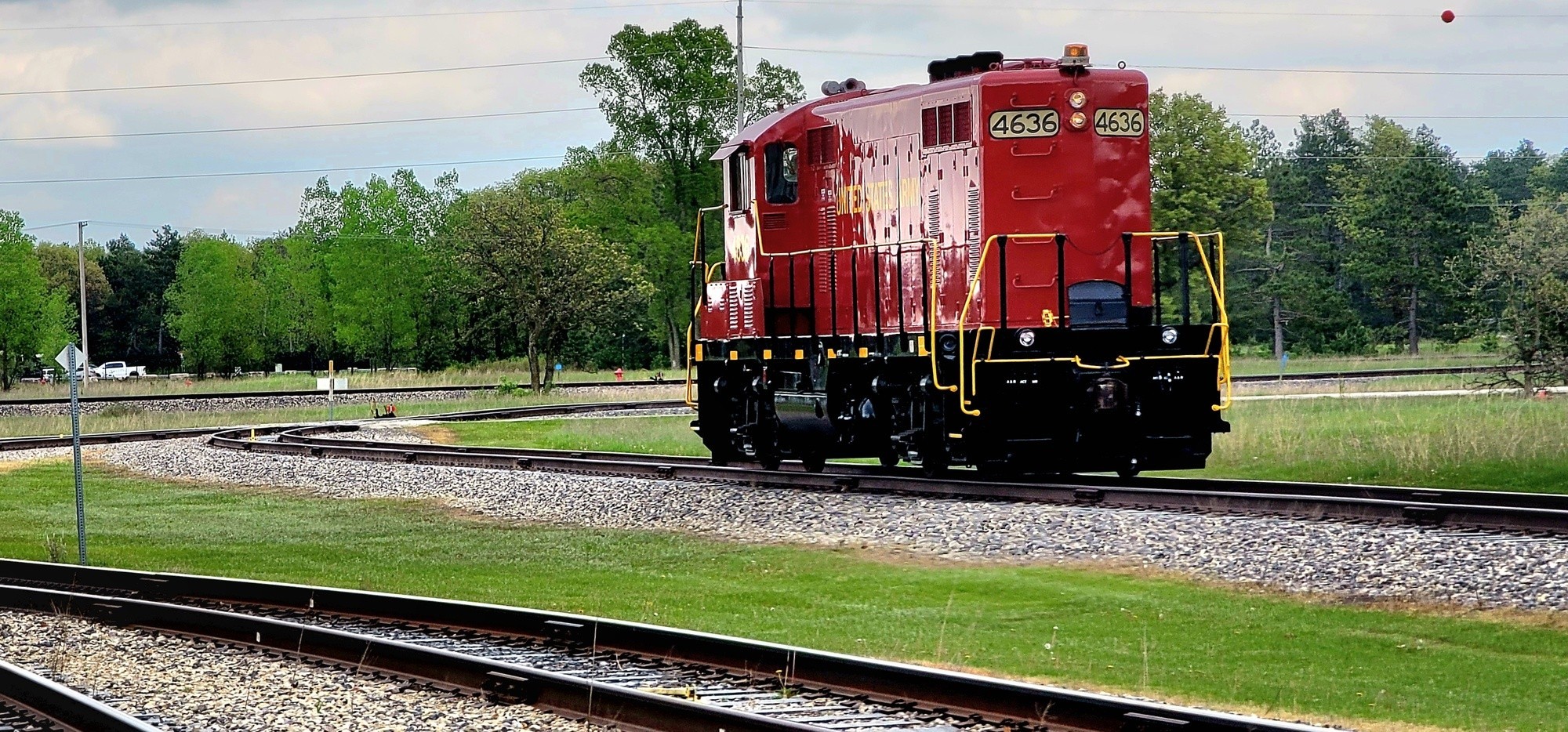 Army locomotive at Fort McCoy key to success of first rail movement at installation in 2023 ...