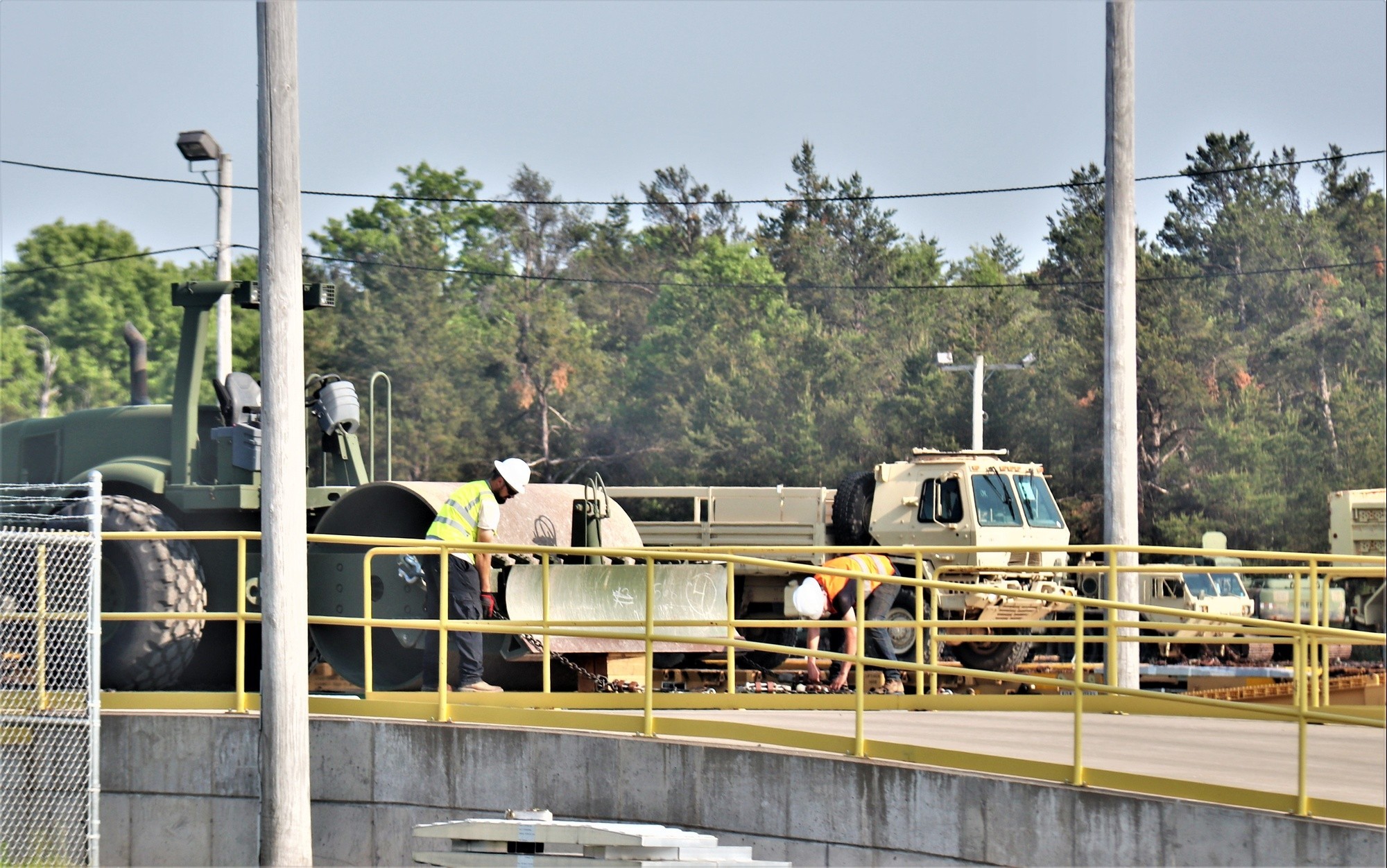 Rail operations action: Fort McCoy rail operations team, contractors ...