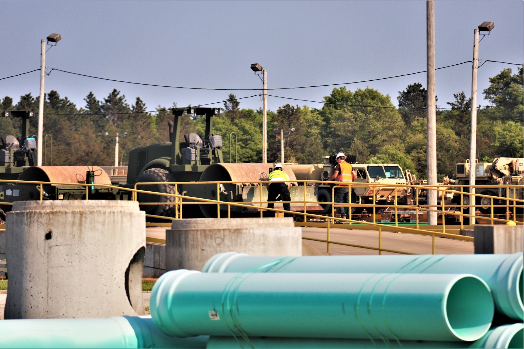 Rail operations action: Fort McCoy rail operations team, contractors ...